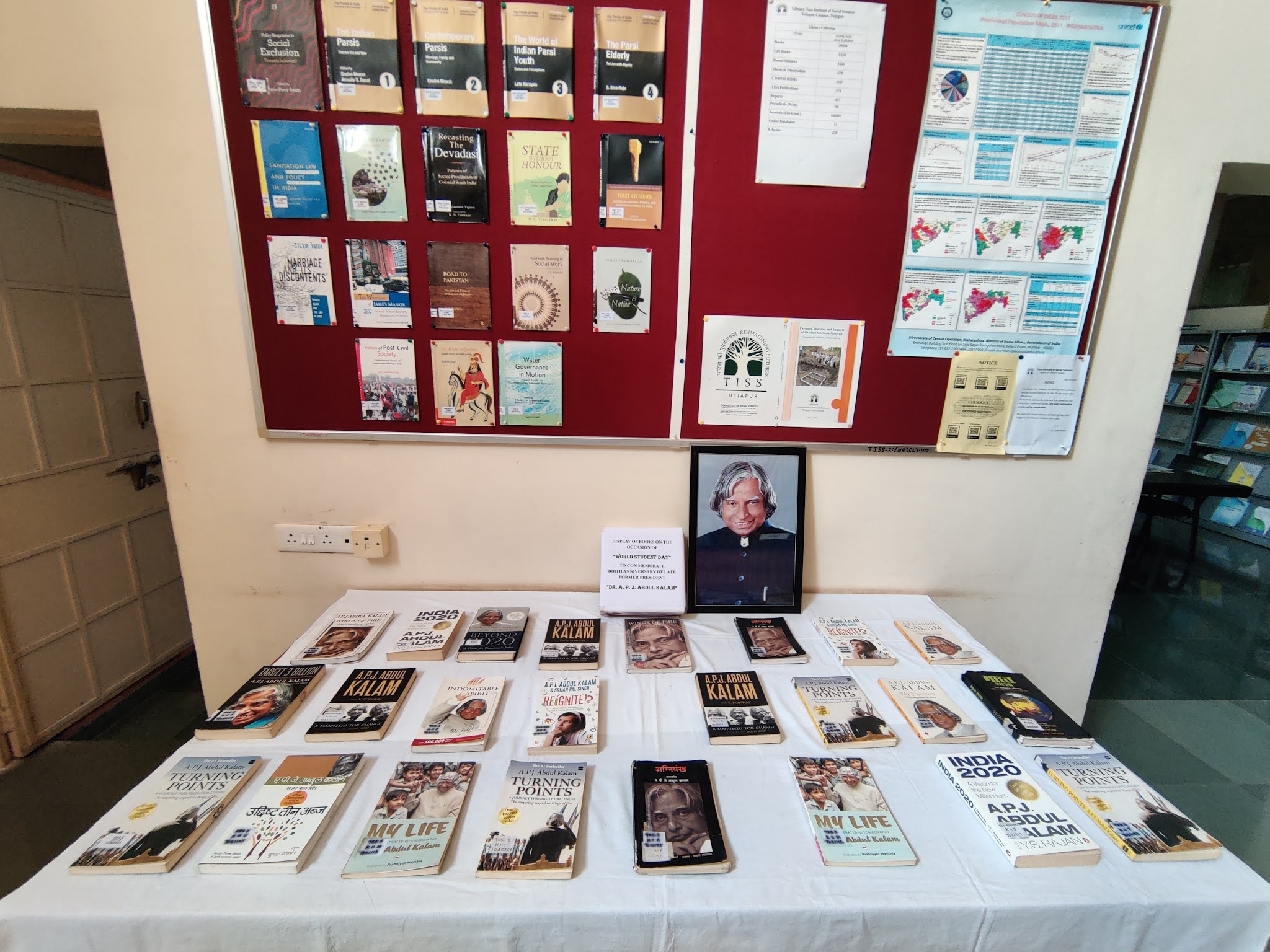 Library | Tata Institute of Social Sciences | Tuljapur Off Campus: 2021