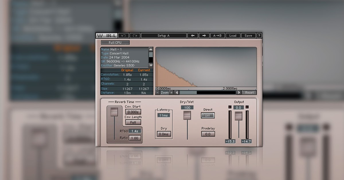 IR-L Convolution Reverb by Waves Gratis por tiempo limitado