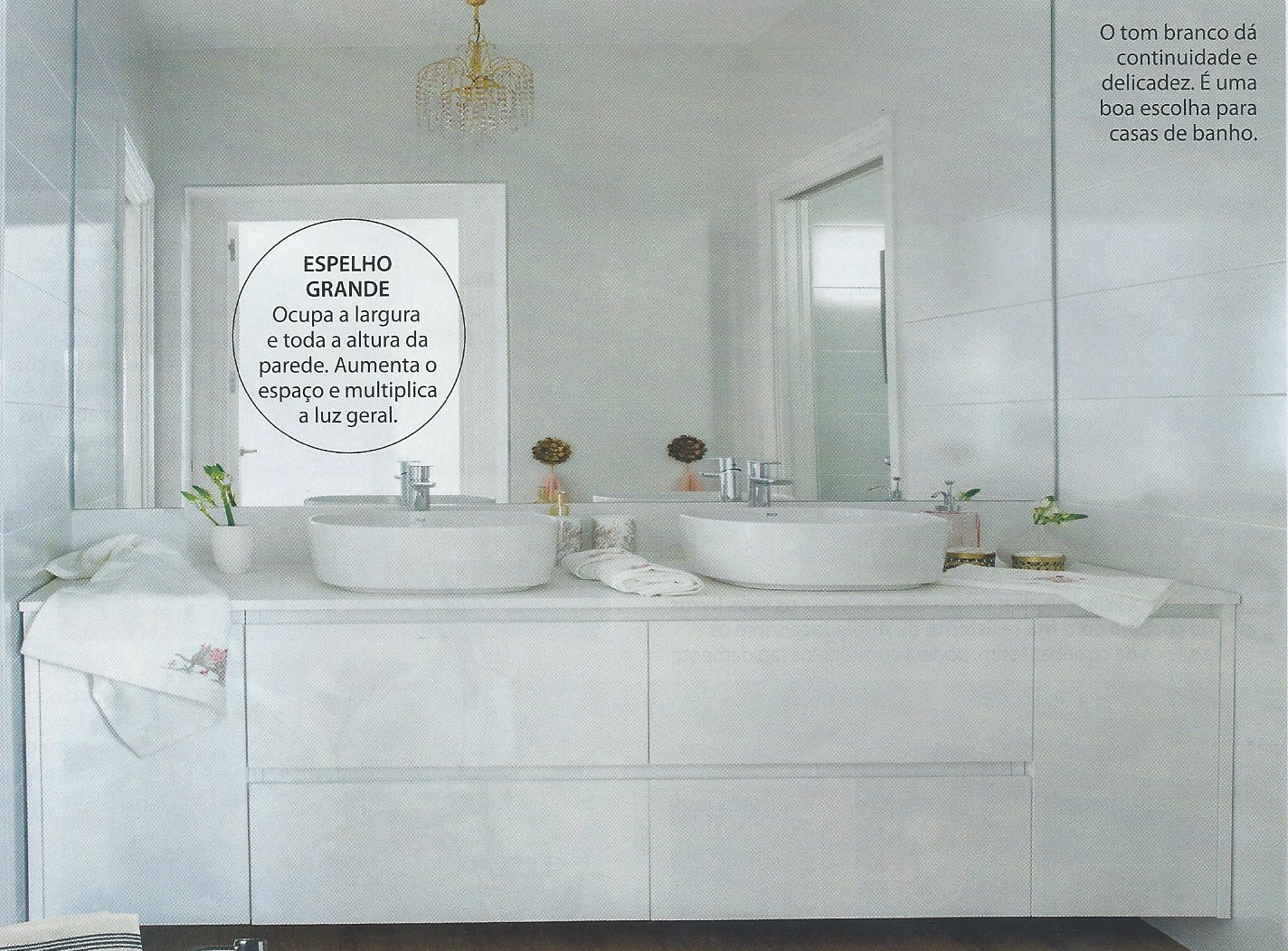 Bricolage e Decoração: WC com Lavatório Duplo para partilhar a DOIS