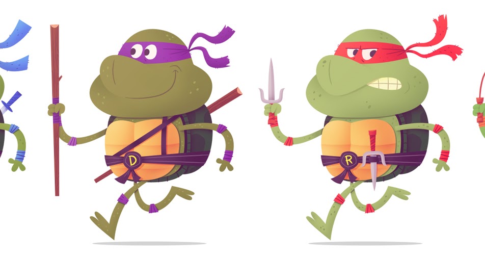 The Art of Matt Kaufenberg: Turtle Power!