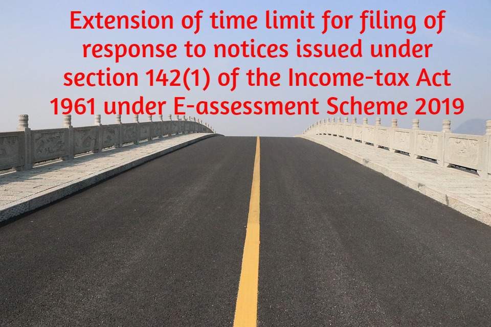 NeAC extended time limit to file response u/s 142(1) E-assessment ...