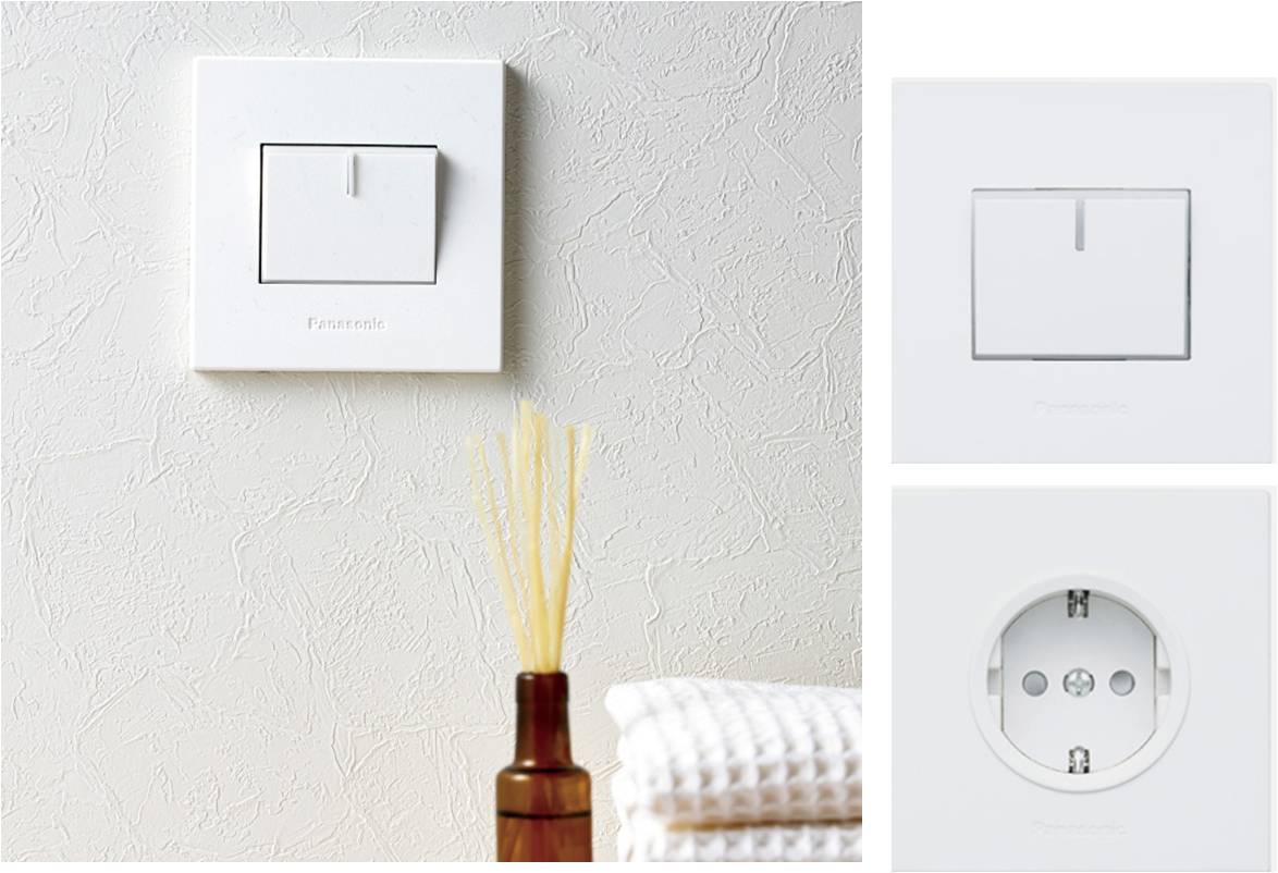 Panasonic, Style-e light switches - wall sockets