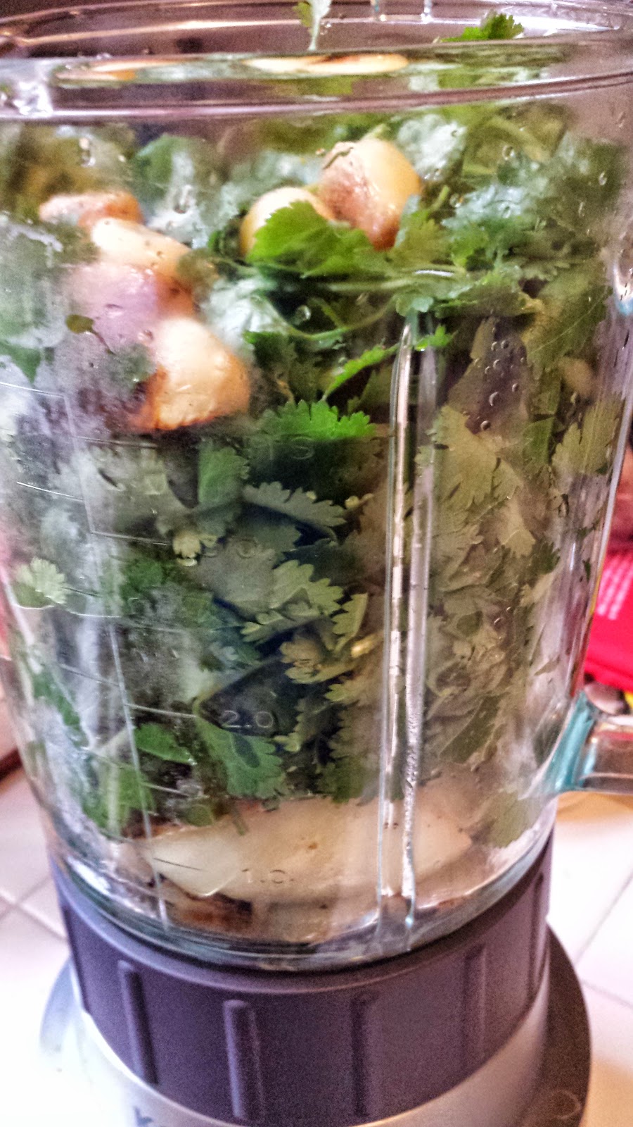 Sha Bang's Kitchen: All purpose Green Hulk sauce