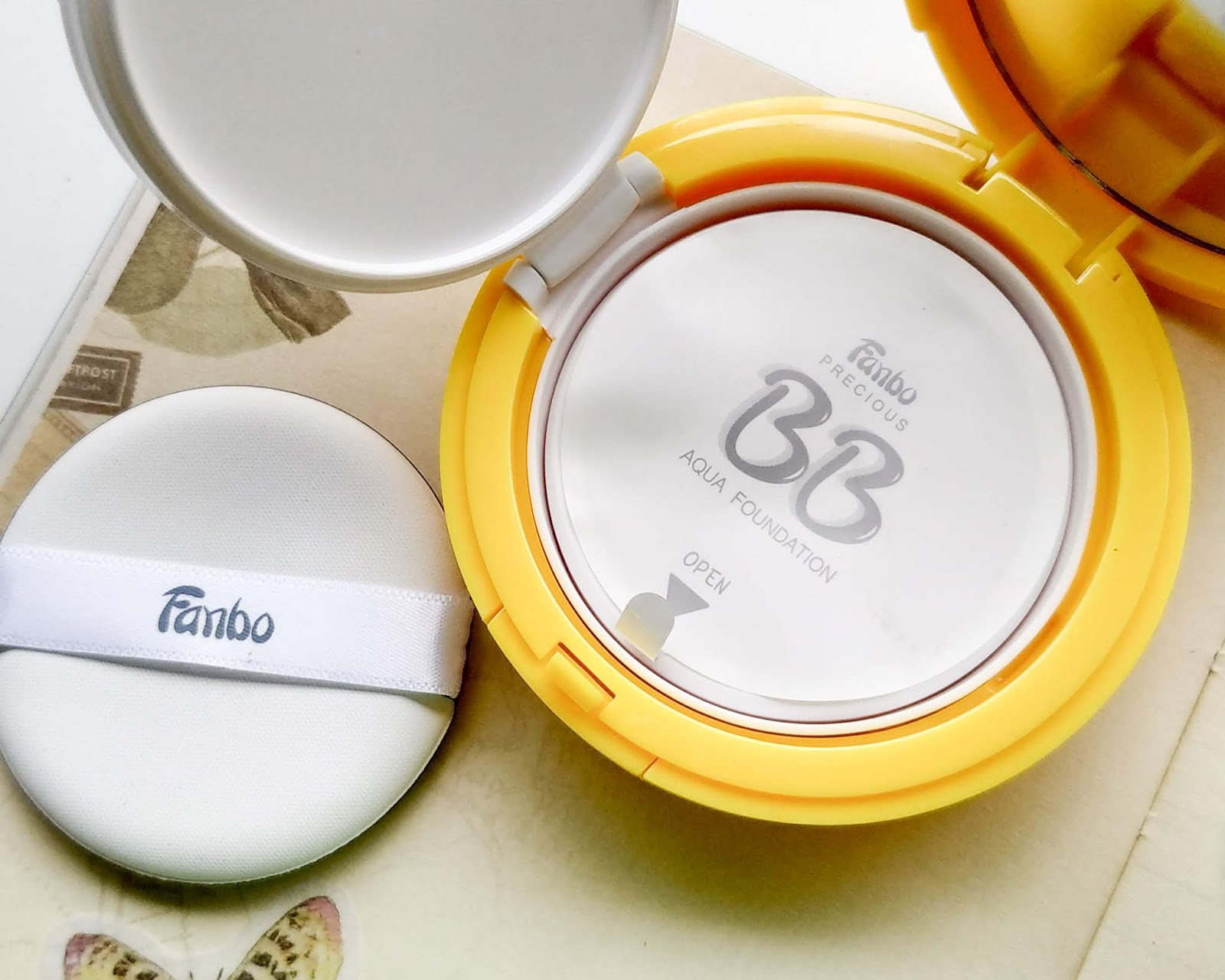 Cushion Lokal Terbaru : Fanbo BB Aqua Foundation | Your Wild Daisy