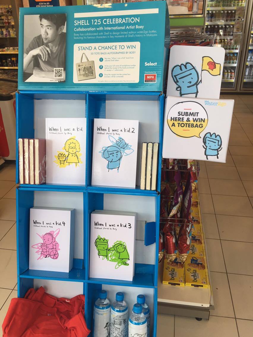 Shell Melancarkan Botol Edisi Istimewa water2go Yang Direka Khas Oleh ...