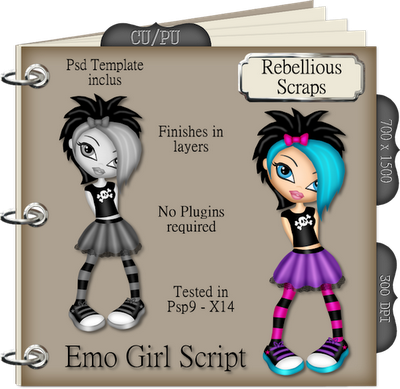 Rebellious Scraps: Emo Girl Script