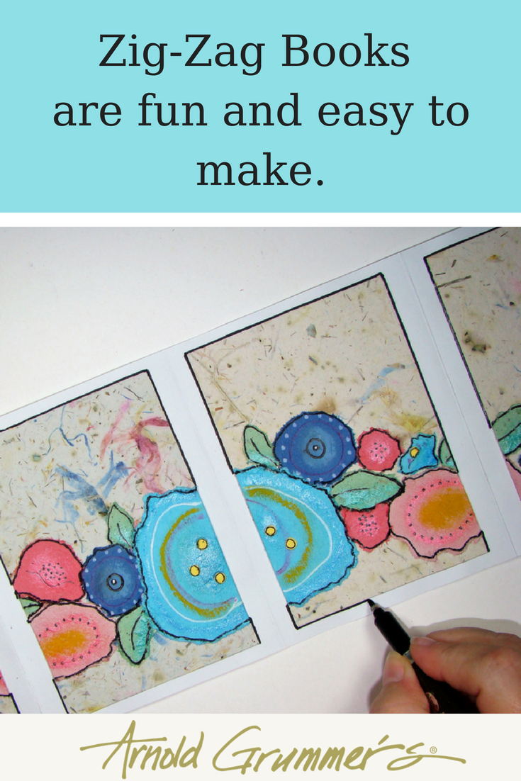 How to make a Zig Zag book