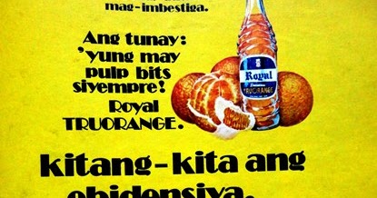 ISA MUNANG PATALASTAS: 41. Kulang sa Ebidensya: THE ROYAL TRU-ORANGE ...