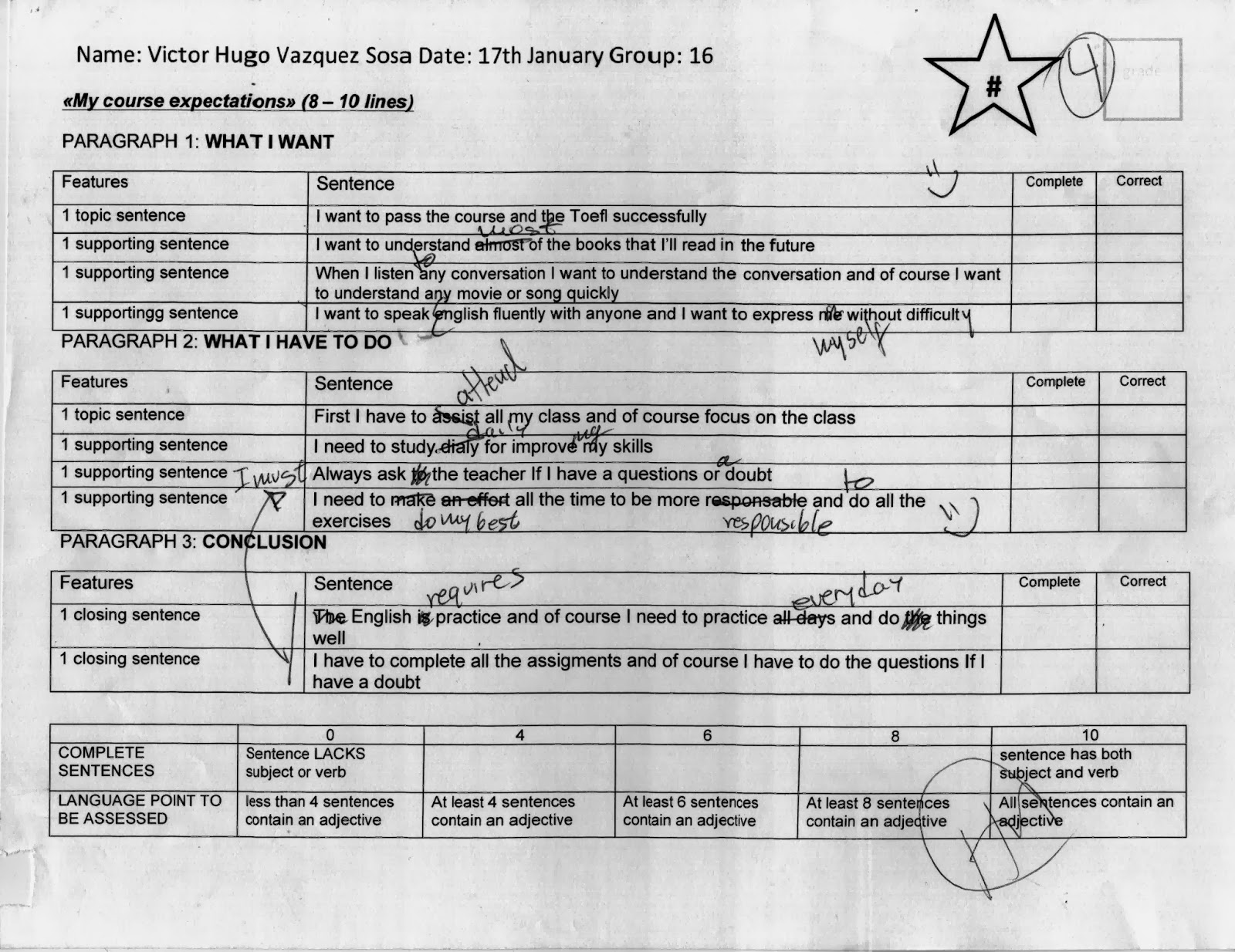 my e-portfolio Victor adv16: My course expectations