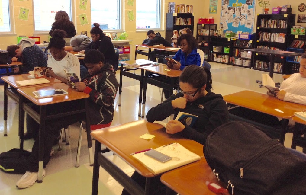 A Classroom Library in High School