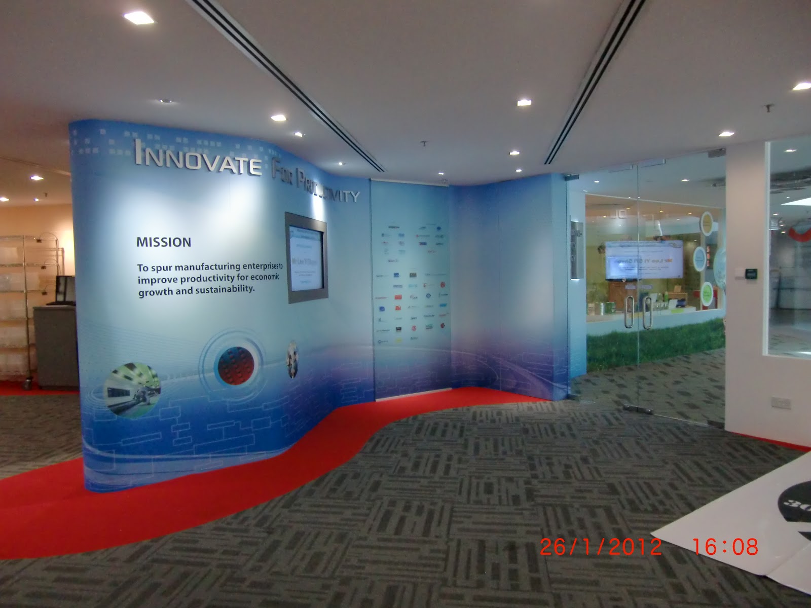 Company Signages . Graphic Walls . Display Showcase: Mural Walls ...