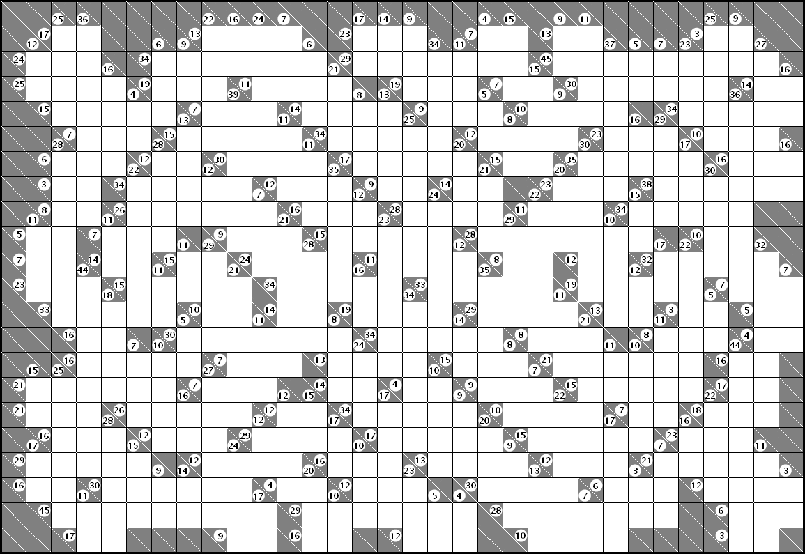 Kakuro Printable Evil - Printable Word Searches