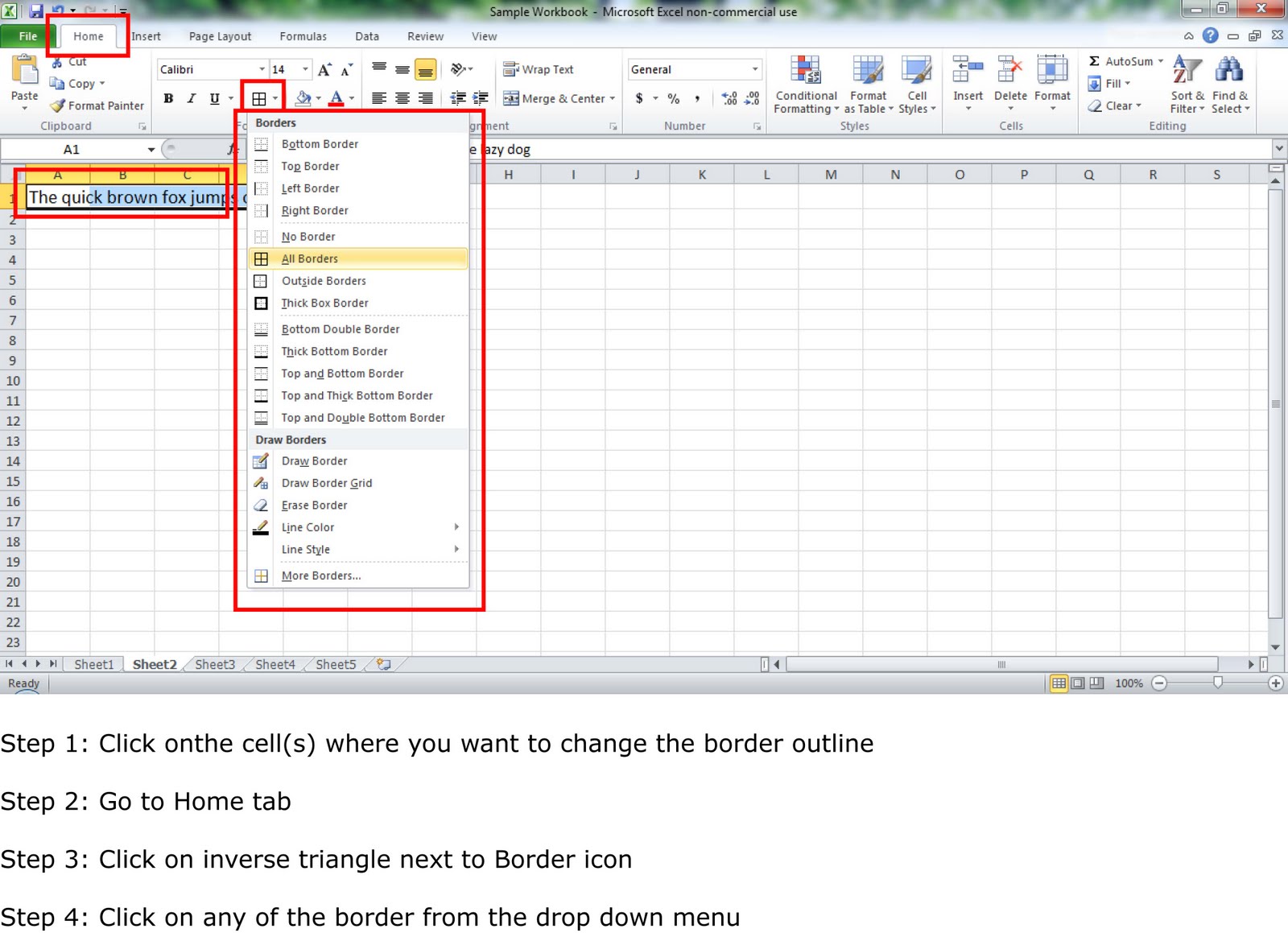 Crazy On Excel: Formatting Cells, Font and etc.