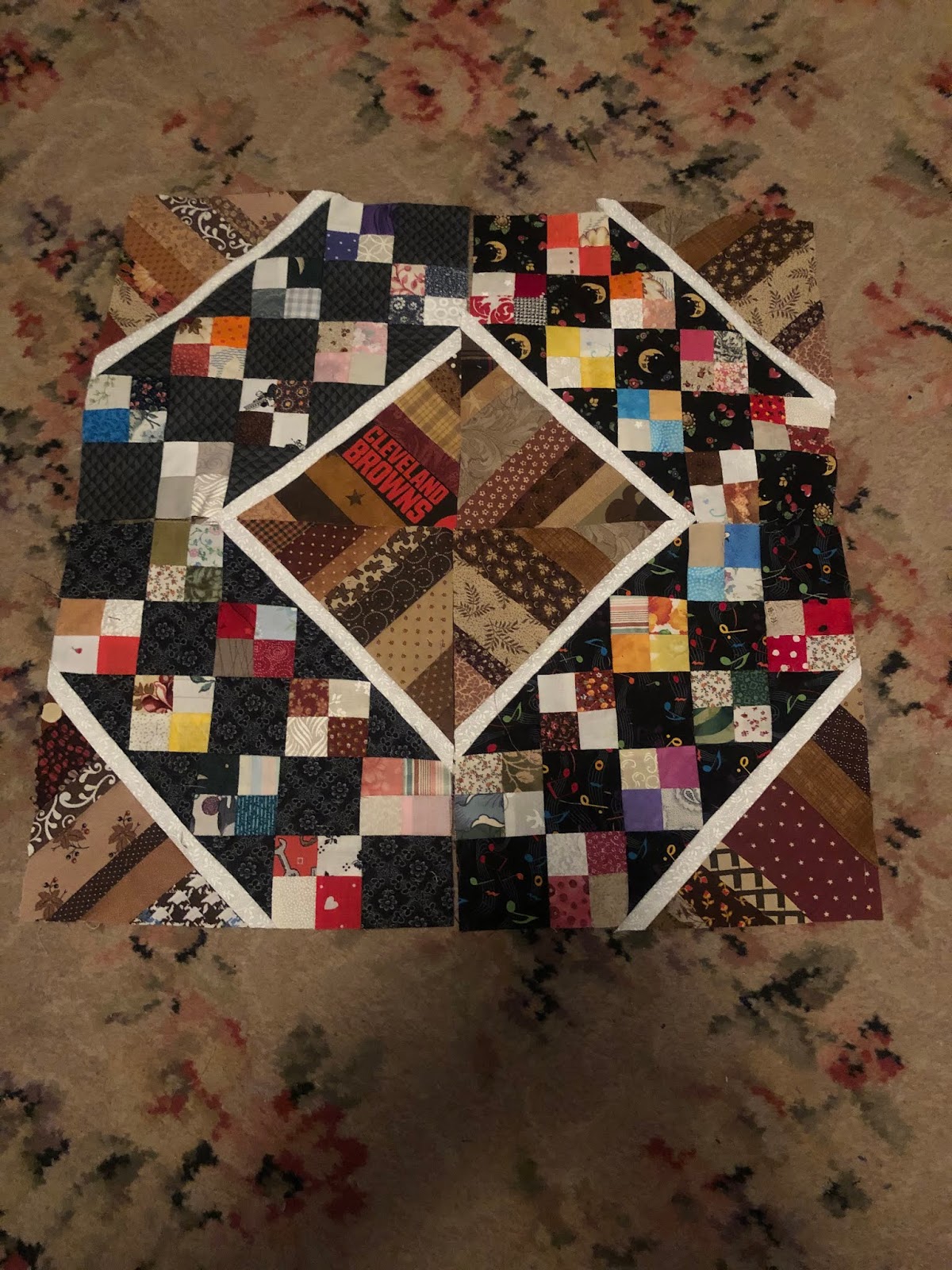 Kathy's Quilting Blog: RSC20 -- Working on Sand Castle Blocks