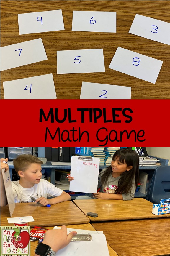 An Apple For The Teacher: Multiples Math Game