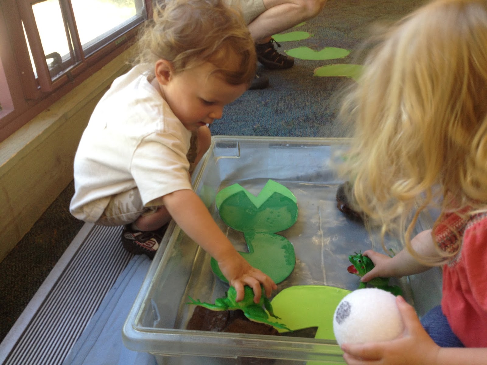 Between a dog and a hard place : Tadpoles to frogs! Hoppy activities!