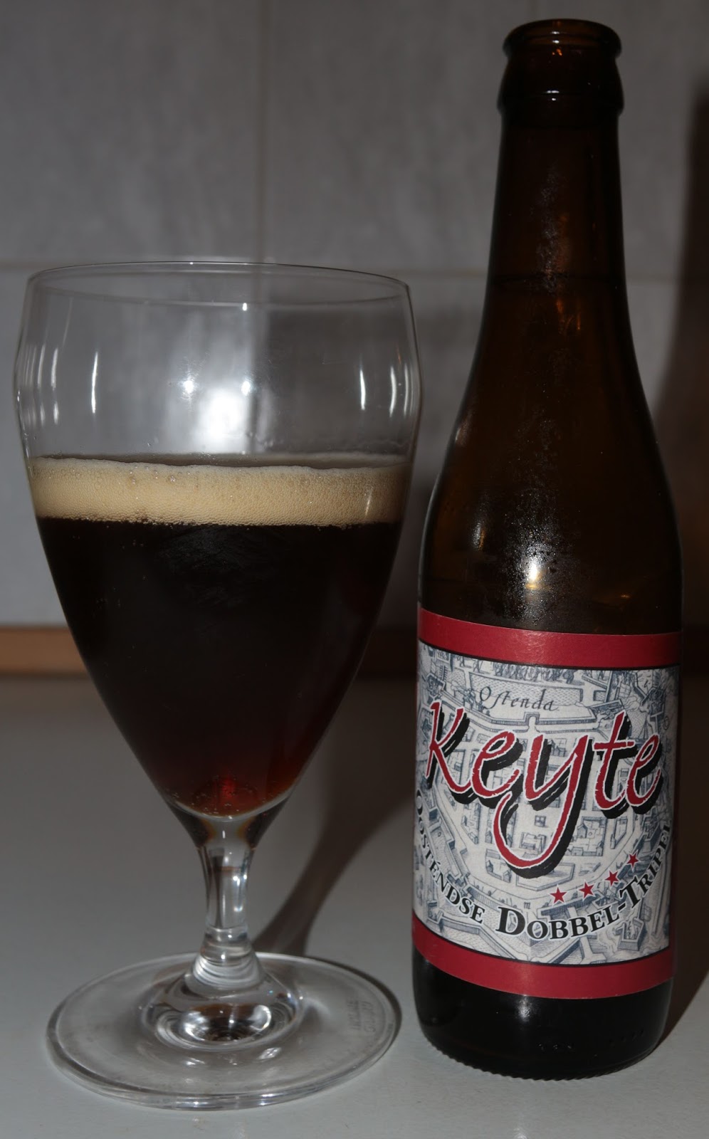 Black Bens Ølblog: Keyte Oosténdse Dobbel-Tripel