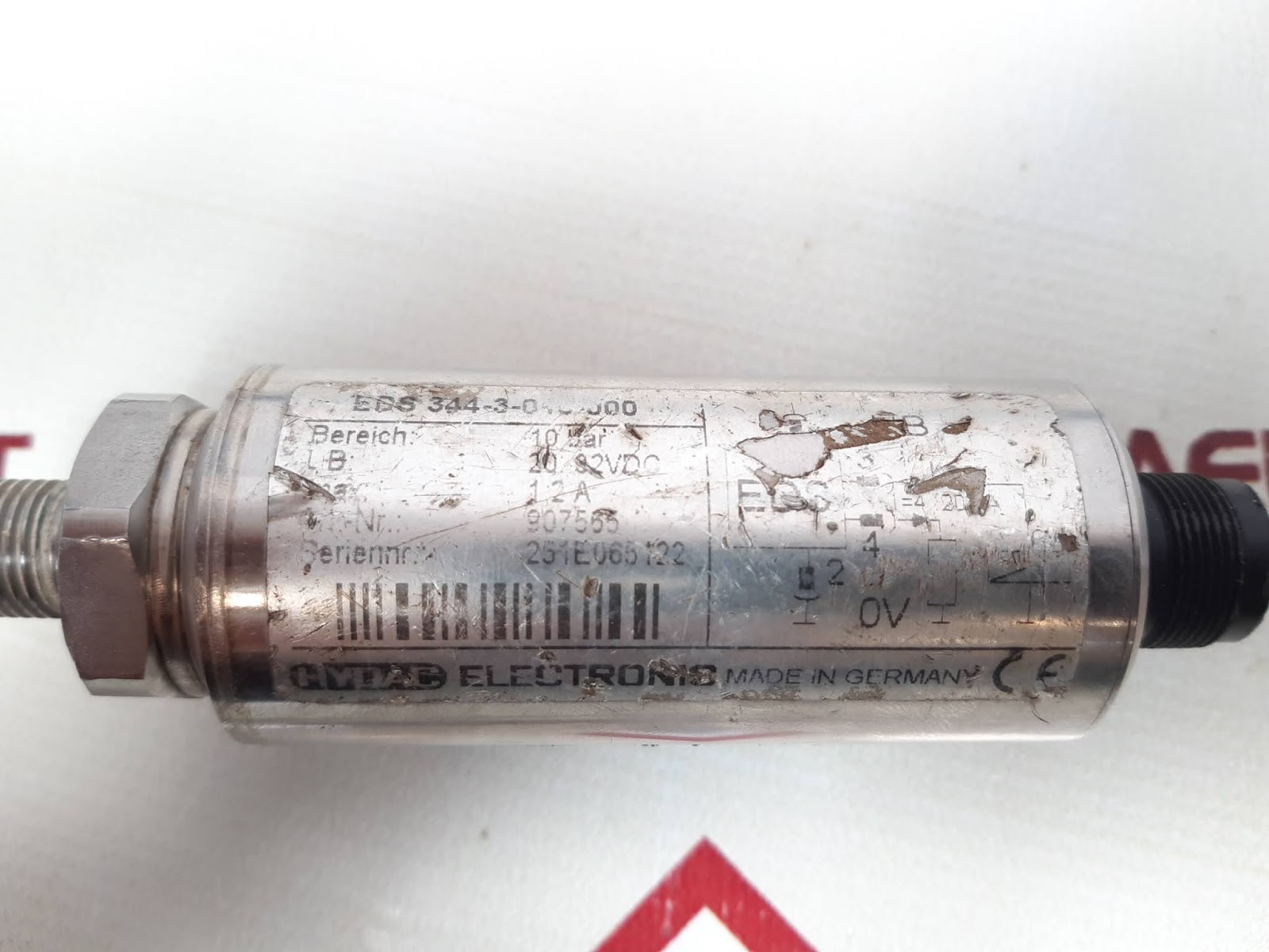 HYDAC EDS 300 PRESSURE SWITCH EDS 344-3-010-000 - Aeliya Marine