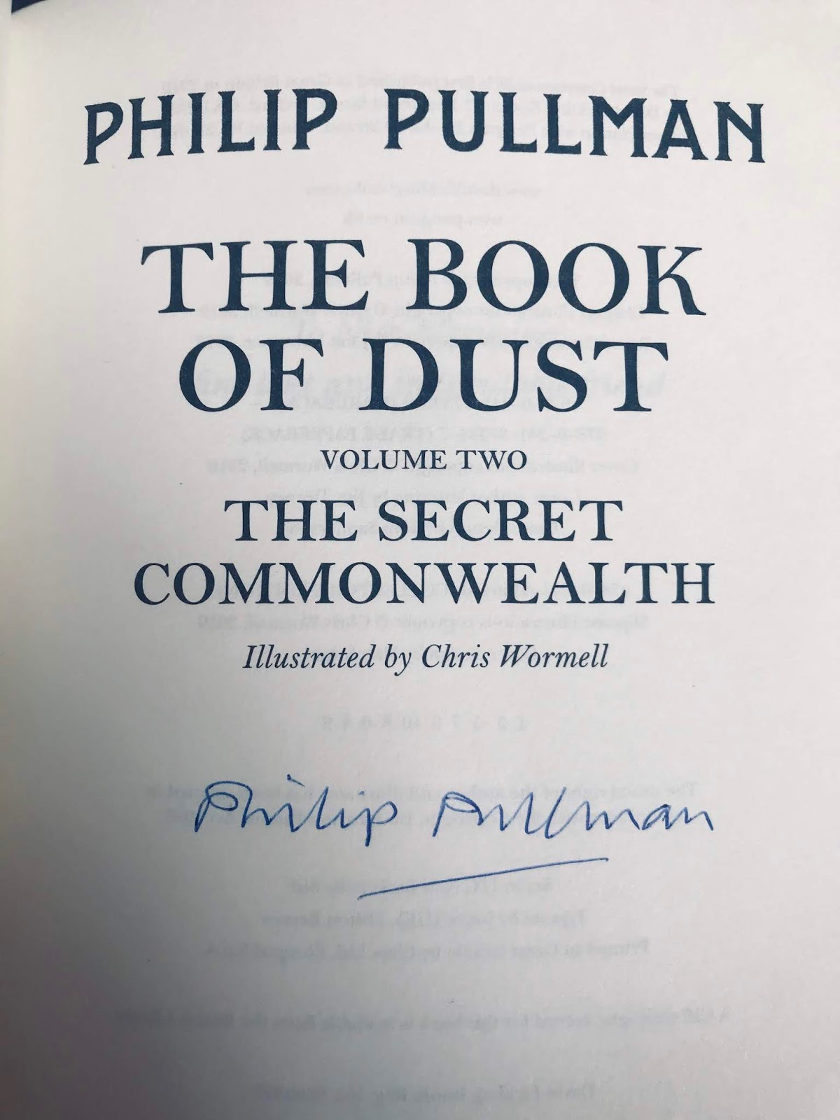 Chapter Seven - The Secret Commonwealth by Phillip Pullman
