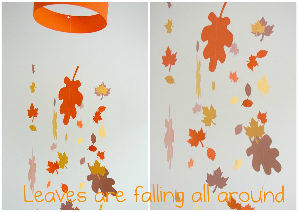 Whatever Dee-Dee wants, she's gonna get it: Fall Leaves Mobile- DIY ...