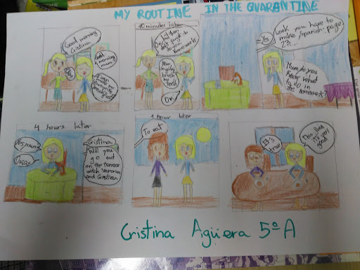 MAGIC CORNER: MY STUDENTS DAILY ROUTINES DURING CONFINEMENT