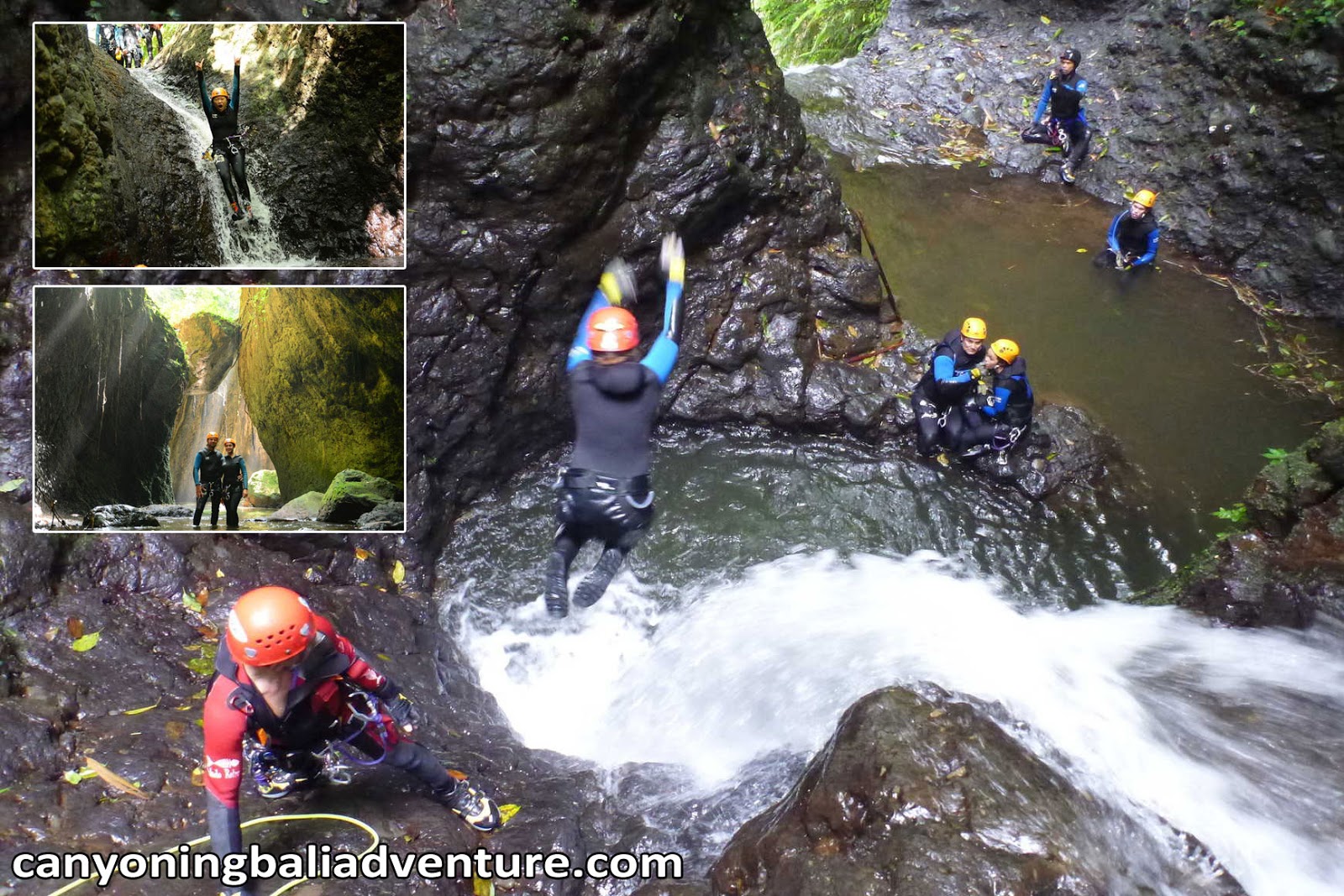 best outdoor activities in bali: Pump Your Adrenaline Rush in Canyoning ...