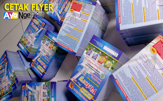 Cetak Brosur Flyer Lembaran Promosi Murah di Jati Asih, Bekasi | Proses ...