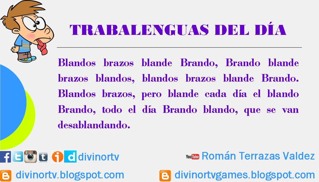 25 Trabalenguas para Compartir III