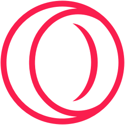 Opera gx icon blue - pixelsopm