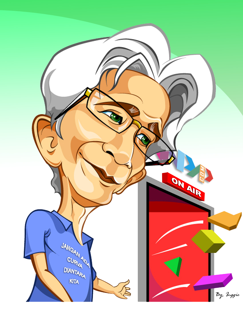 Wedha Abdul Rasyid | Menggambar di Computer