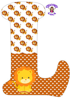 Creaciones Loly: Abecedario Leoncito