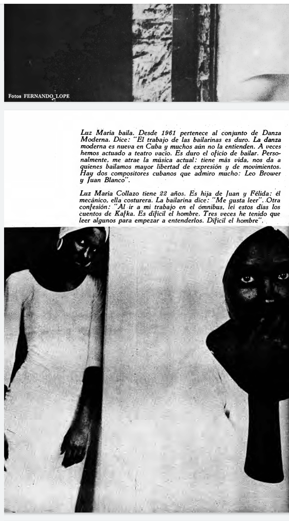 Gaspar, El Lugareño: (Cuba. Octubre, 1966) Luz María Collazo