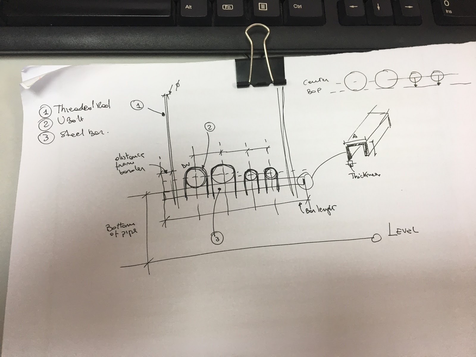 Multi-pipe support configurator with Dynamo