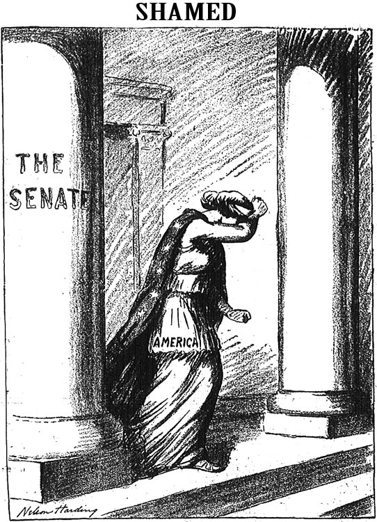 Berge's Cartoon Blog: Treaty Defeaty