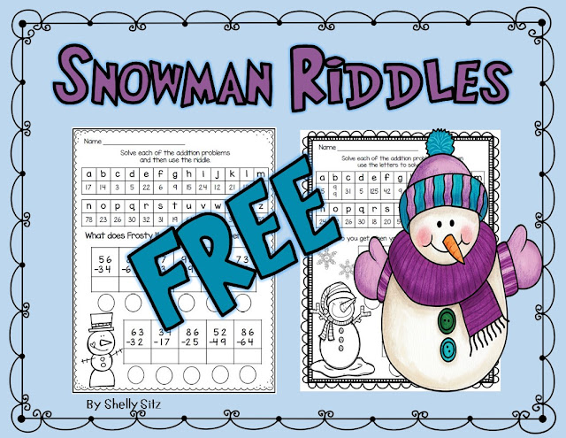 Winter Ideas, Activities, and Freebies for the Classroom - Second Grade ...