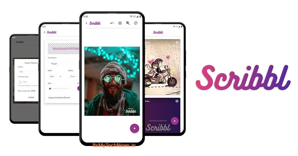 Scribbl - photo editor Application