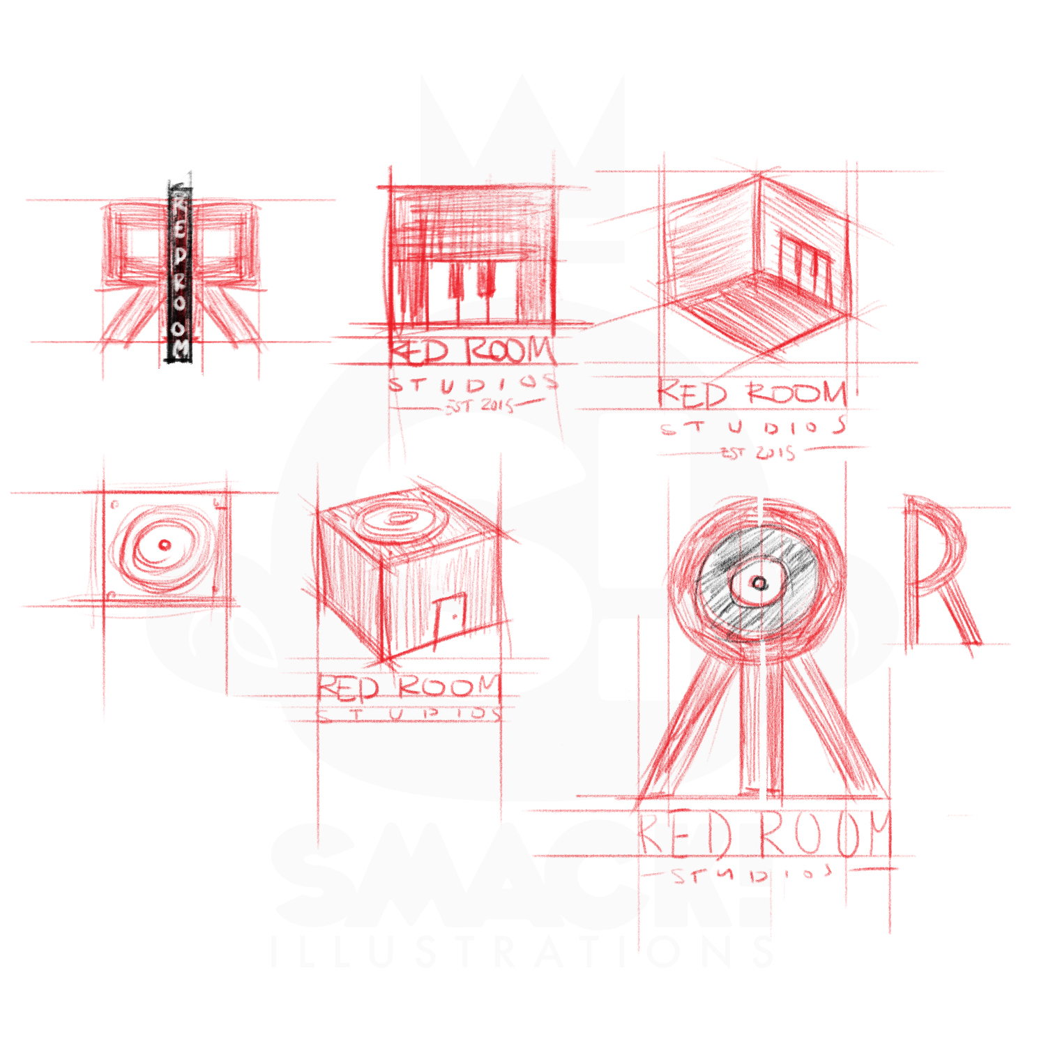 Logo Design - Red Room Studios