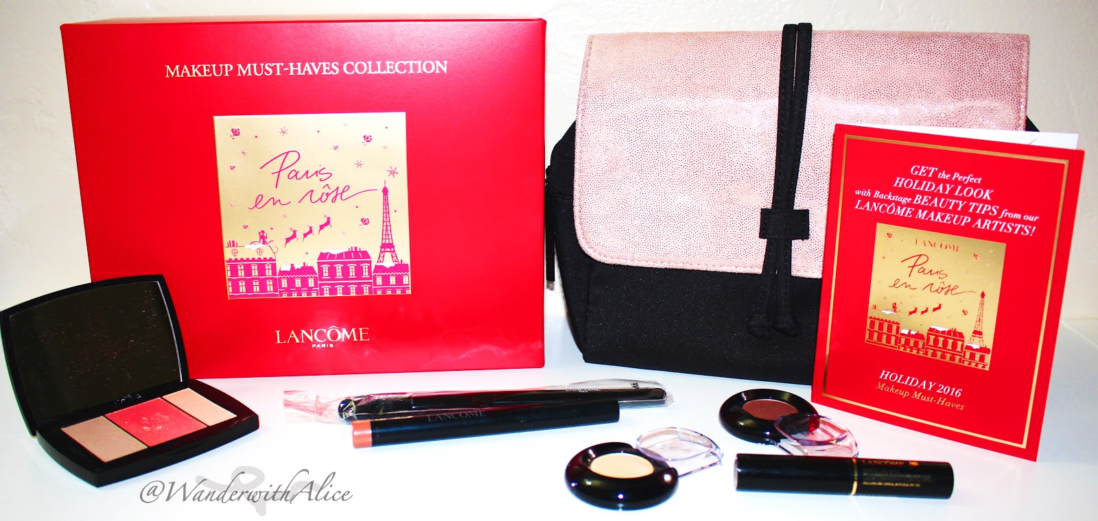 [Holiday 2016] Lancome "Paris en Rose Makeup Must Have Collection" Review