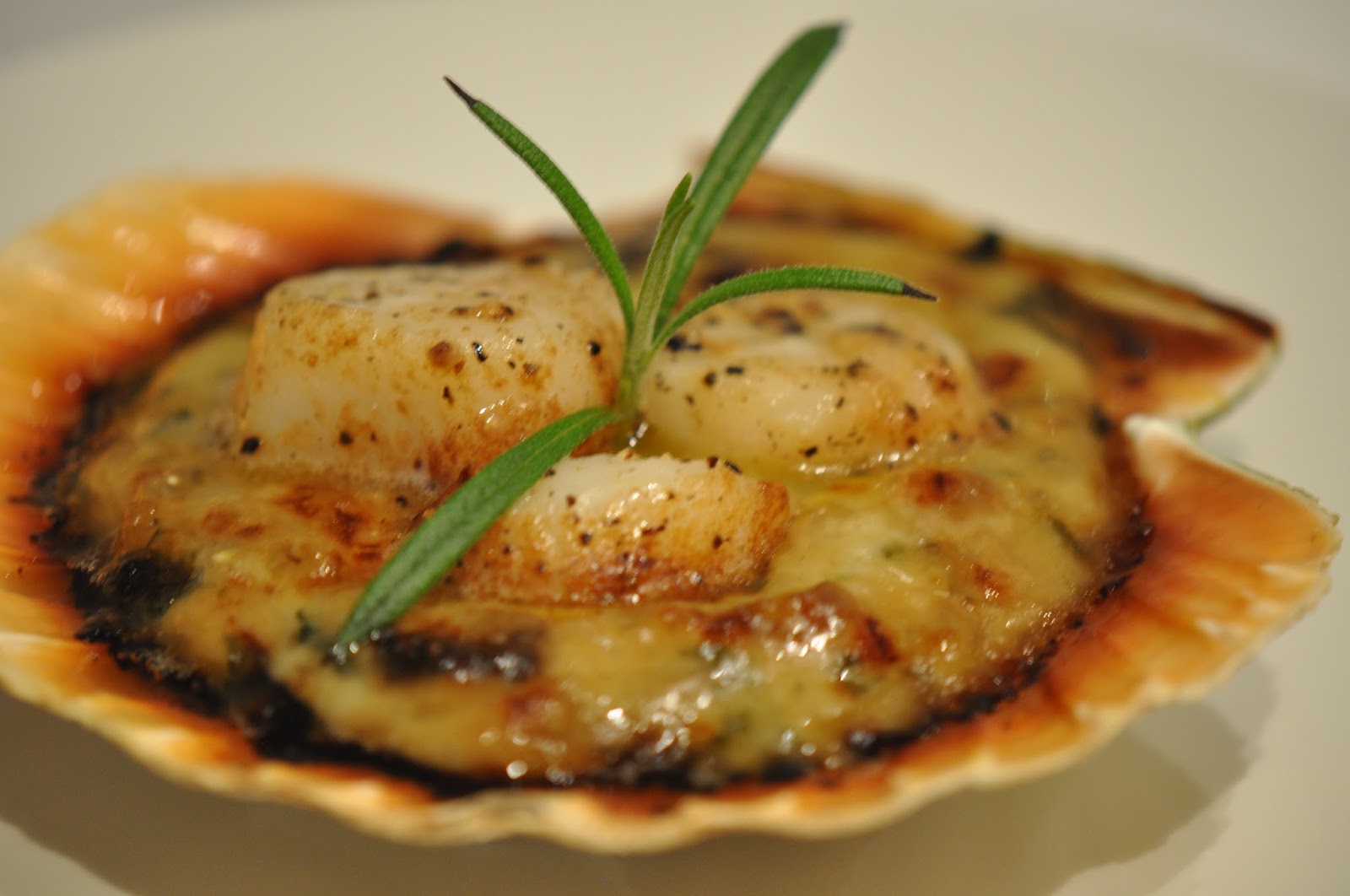Kom til bords!: Kamskjell med gratinert sopp