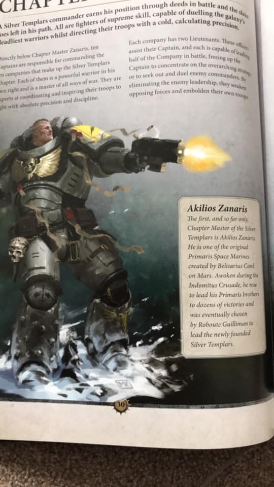 miniwars: Un poco de trasfondo de los Silver Templars