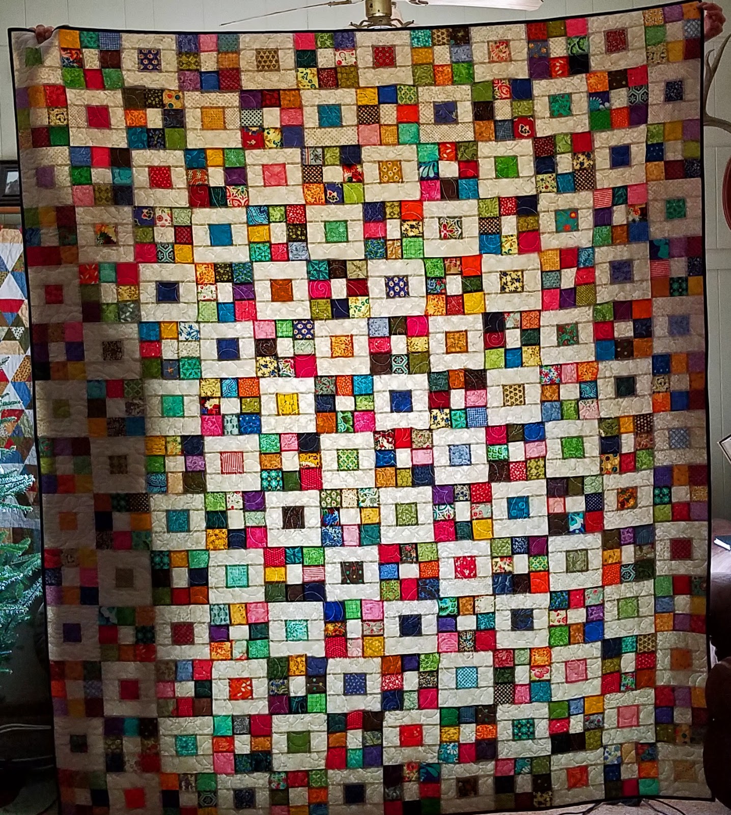 Lovin' Life At The End Of The Dirt Road: Color Box Quilt