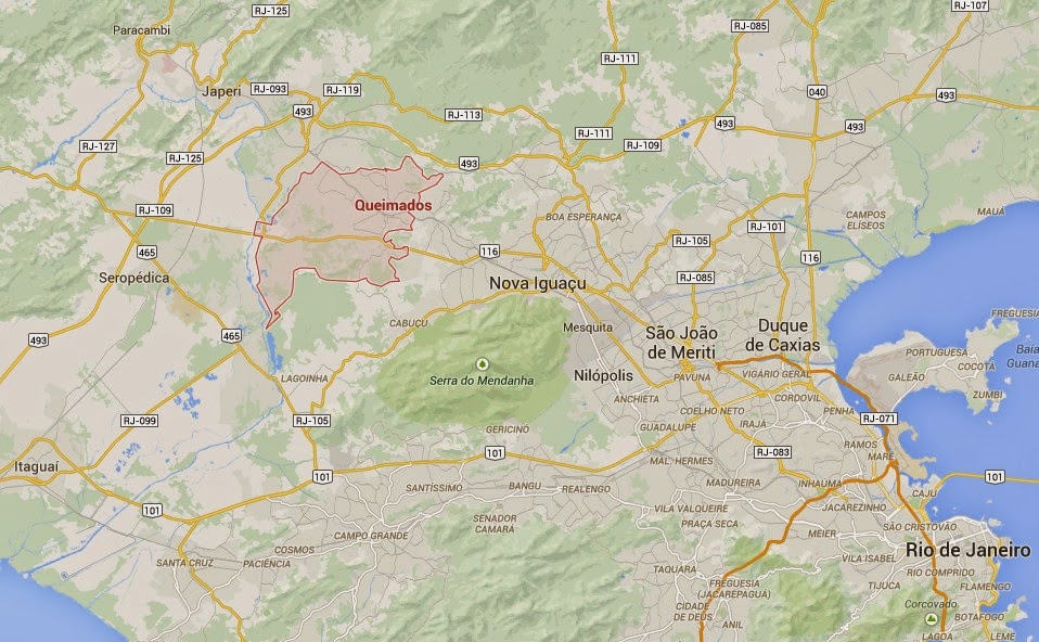 Geografia Urbana UFRRJ: Município de Queimados