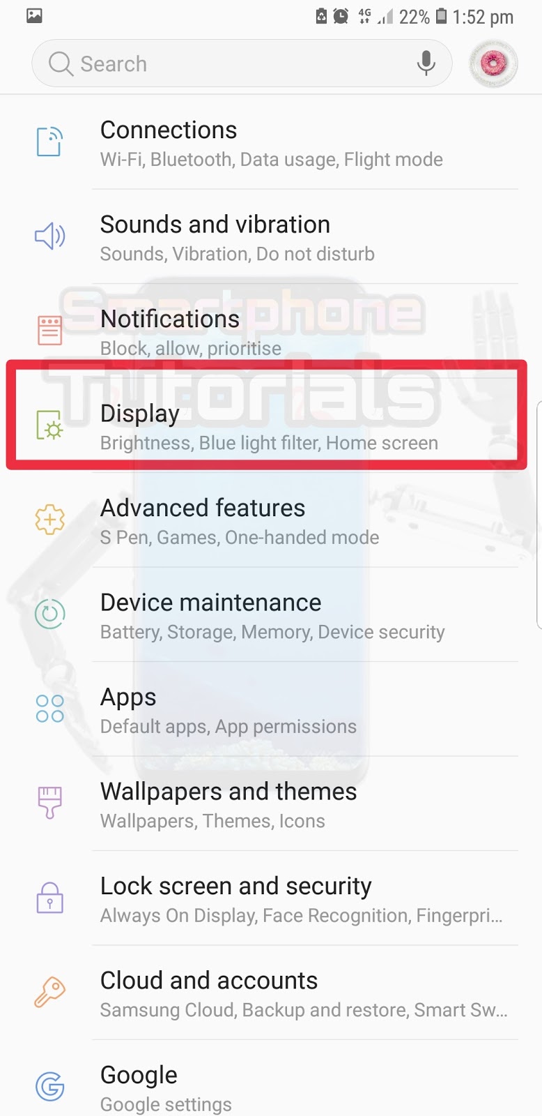 Smartphone Tutorial: How to Change Navigation Bar Background in Samsung ...