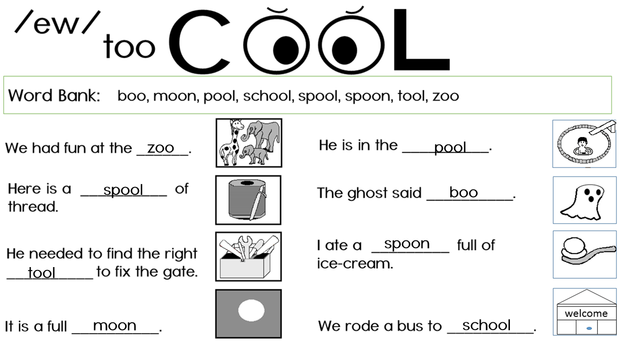 Reading2success: Which /oo/ sound - is it the /oo/ in look or the /oo ...