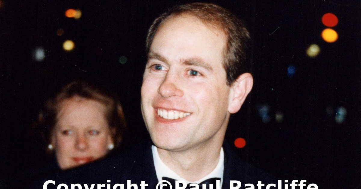 Royal Photography by Paul Ratcliffe: Prince Edward LEEDS March 1995