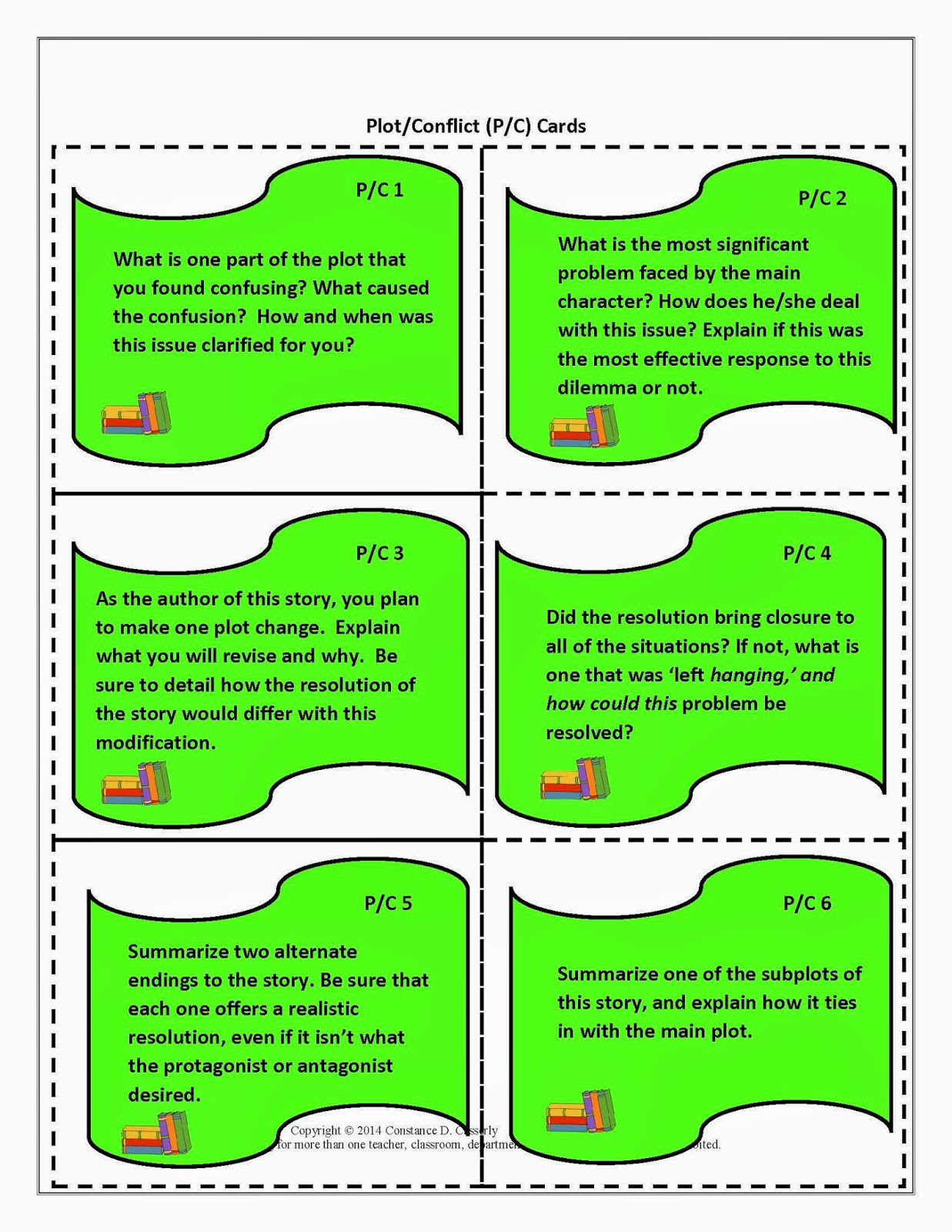 TEACH IT WRITE : Literature Task Cards