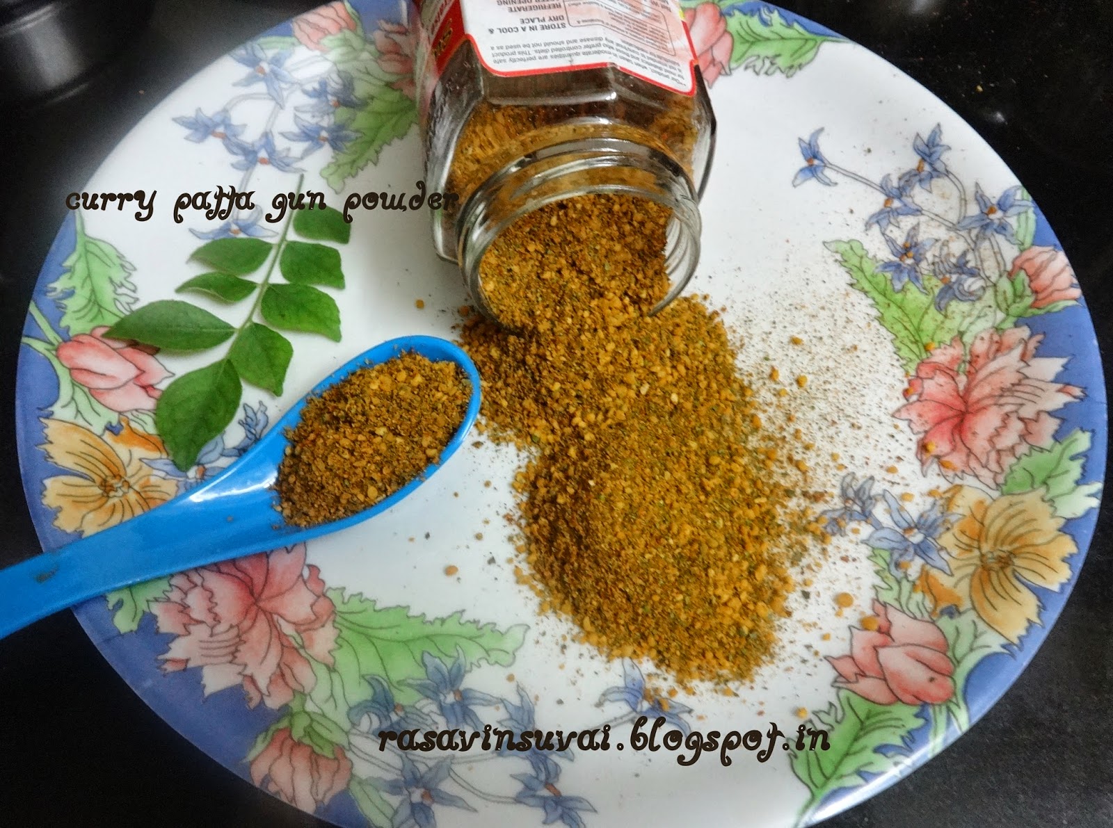 Raji Ramakrishnan : CURRY PATTA GUN POWDER