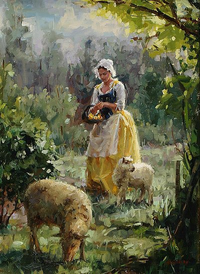 Maher Art Gallery: Meadow Gist American painter and illustrator