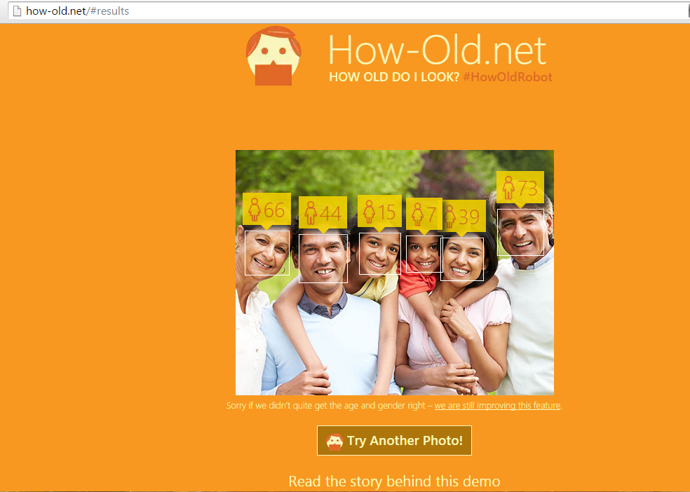 Microsoft's How Old Are You?-Know Your Age Using Your Picture