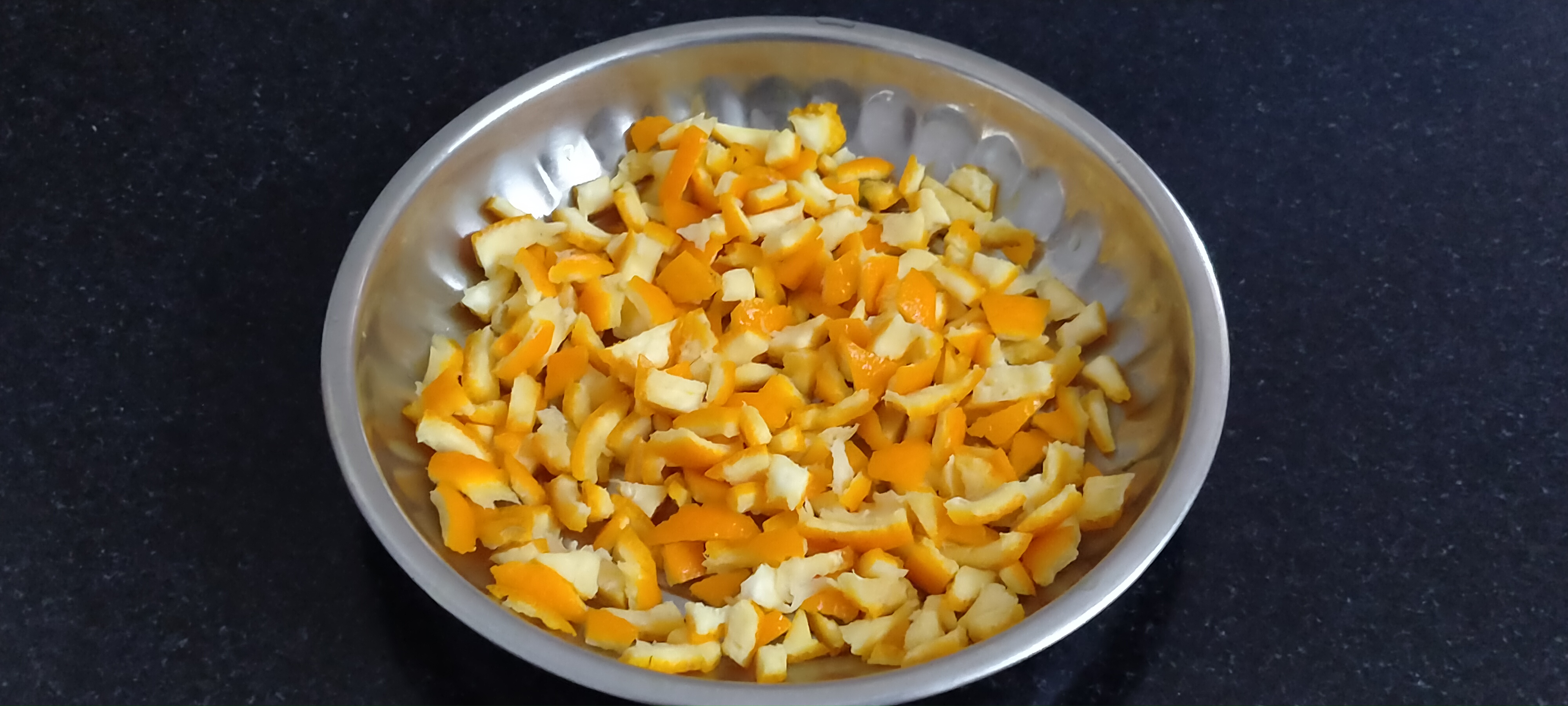Tangy Orange Peel Pickle
